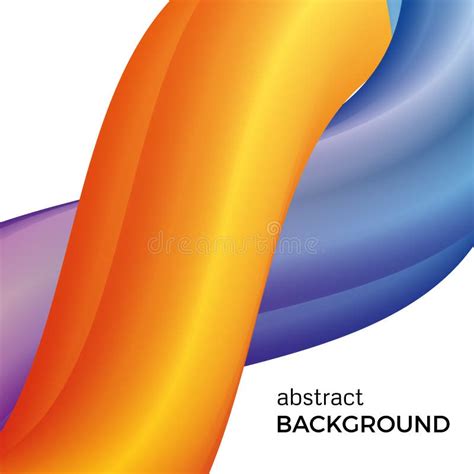 Fondo Abstracto Con Las Ondas Amarillas Ilustraciones Stock Vectores Y Clipart