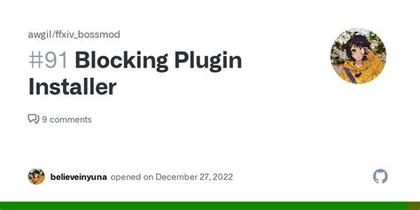 blocking plugin installer · issue 91 · awgil ffxiv bossmod · github