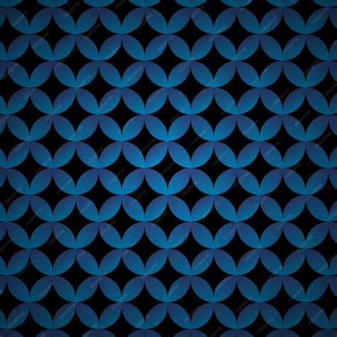 Premium Vector Gradient Circle Pattern Background Design