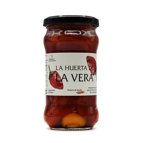 Pimientos Del Piquillo De Extremadura Enteros La Quesera De La Vera