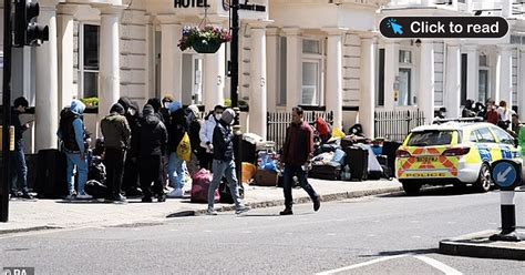 Hundreds Of Migrants Living In Taxpayer Funded Hotels Across The Uk Accused Of Offences