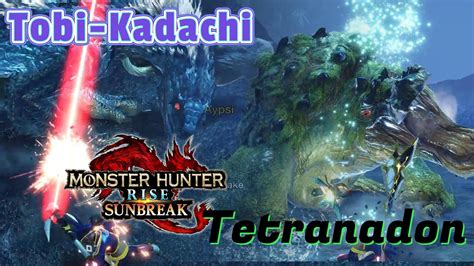 Hunt Tobi Kadachi And Tetranadon Sunbreak Youtube