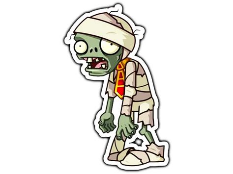 Mummy Zombie Sticker Water Proof Weather Proof Vinyl Sticker Decal