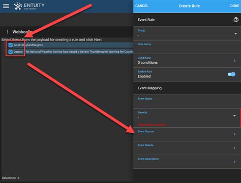 How Do I Add Edit Or Delete A Custom Webhook Mapping Rule Entuity