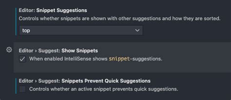 Intellisense Not Working In Code Snippets VS Code Stack Overflow
