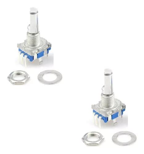 Paq Pzas Potenciometro Encoder Rotativo Pines Switch