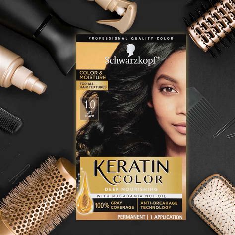 Schwarzkopf Keratin Color Color And Moisture Permanent Hair Color Cream