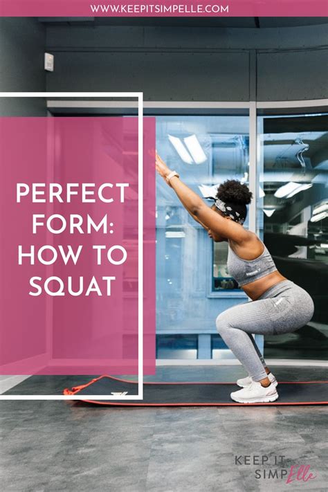 Perfect Form How To Plank Core Exercise Keep It Simpelle Squats