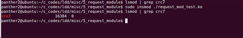 Linux Device Driver Code To Load Another Module