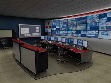 Scada Control Rooms Security And Cctv Rooms Systems Integration