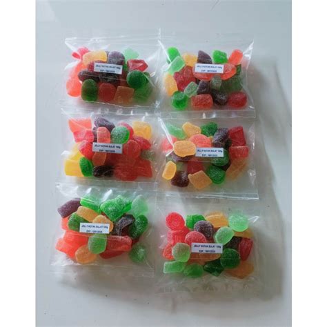 Jual Jelly Warna Warni 100 Gr Jelly Kotak Bulat Jelly Malaysia Permen