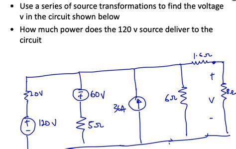 solved use a series of source transformations to find the