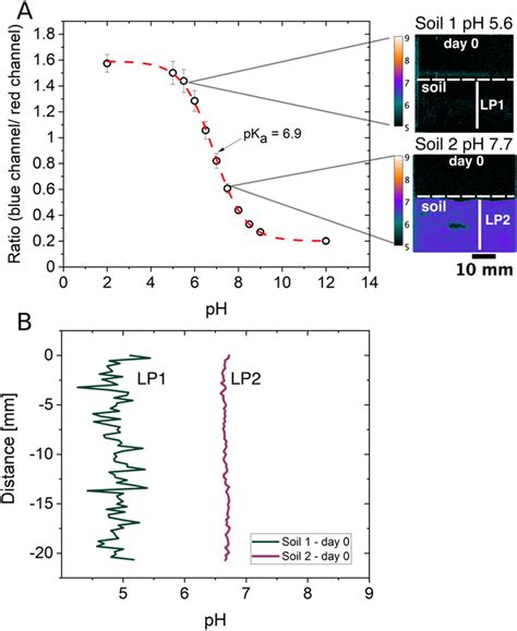 A Ph Calibration Curve Showing The Pka Of The Respective Ph Optode