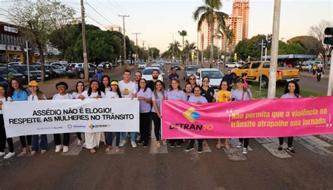 Campanha conscientiza contra o assédio às mulheres no trânsito Portal