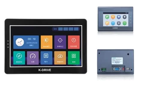 Inch G WiFi Serial Port And Multi Communication Industrial Touch Screen HMI VFD And