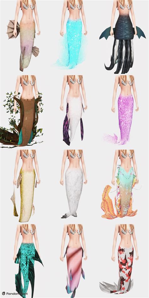 Sims 4 Maxis Match Mermaid Cc All Free Artofit