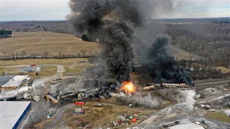 Epa Pauses Shipment Of Ohio Train Derailment Waste Nbc4 Washington
