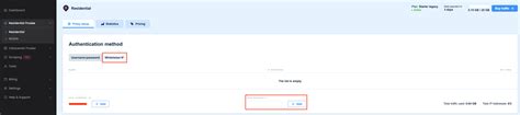 authentication methods ip product docs