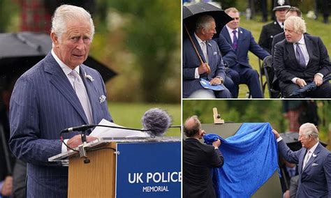 Prince Charles Pays Tribute To Police Officers Who Have Laid Down