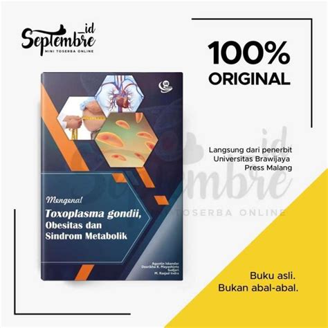 Jual Buku Mengenal Toxoplasma Gondii Obesitas Dan Sindrom Metabolik
