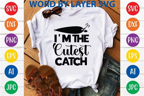 I M The Cutest Catch Svg Cut File Graphic By RSvgzone Creative Fabrica