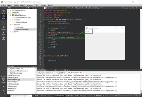 Qt学习（六）—— Qmainwindowinclude Csdn博客
