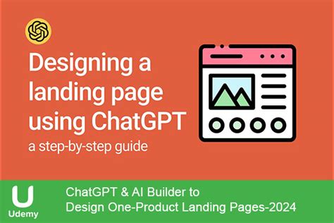 Chatgpt Ai Builder To Design One Product Landing