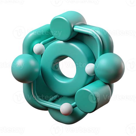 Elegant Rustic Teal Abstract Data Flow Cutout Element Detailed 57870946 Png