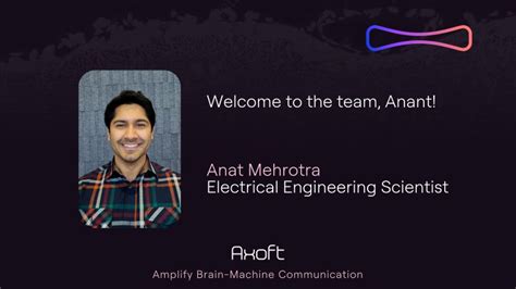 axoft on linkedin we are thrilled to have anant mehrotra joining us as