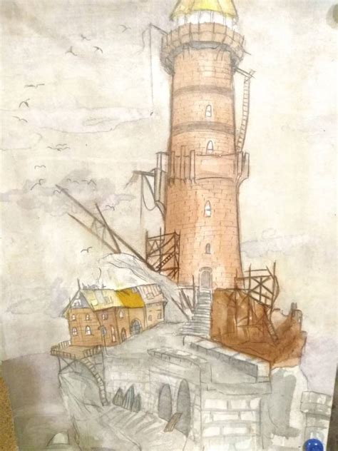 Abandoned Lighthouse By Thecrowartist On Deviantart