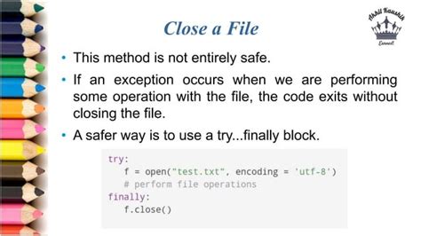 File Handling Python Ppt