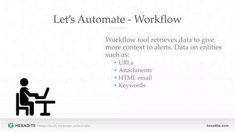 Security Automation Approach Workflow PPT