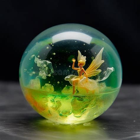 Tinkerbell Glass Sphere Stock Illustration Illustration Of Szárny