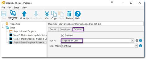 Run As Options In PDQ Deploy PDQ