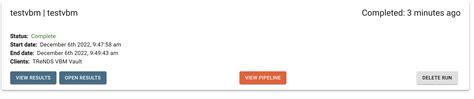 Vbm Vault Results Display Issue · Issue 1591 · Trendscentercoinstac