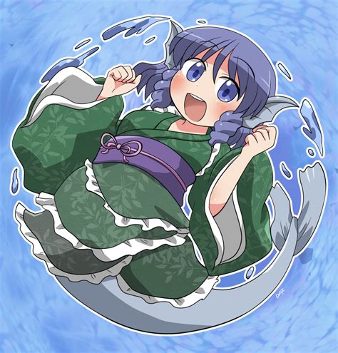 Wakasagihime Touhou Drawn By Rokugou Daisuke Danbooru