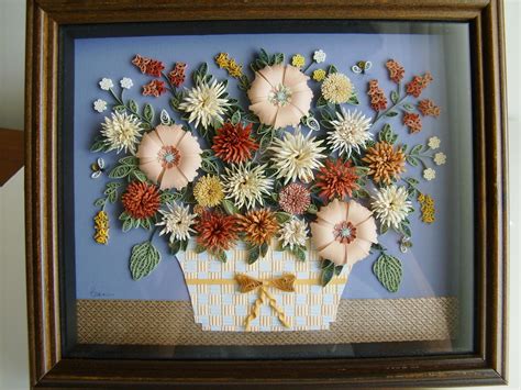 QUILLING Kwiaty D