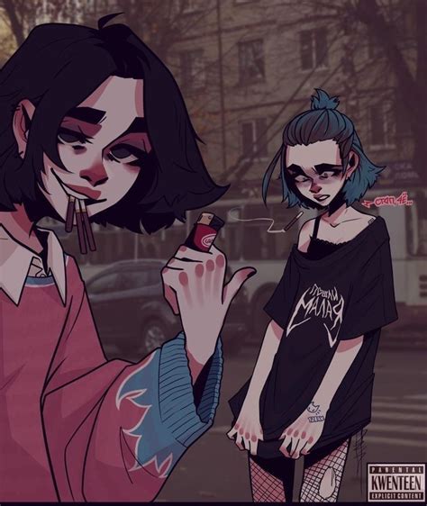 Приступ интроверта(by Kwenteen) | Интроверт, Милые рисунки, Хипстерские ...