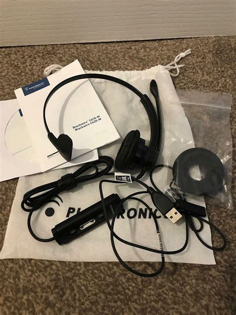 Brand New Plantronics Blackwire C M Corded Single Earpiece Headset In Bearsden Glasgow