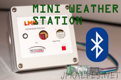 DIY Weather Station With Bluetooth Jpralves Net