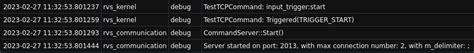 TestTCPCommand 测试TCP命令服务器 RVS Node Introduction 1 3 4 文档