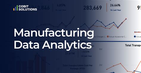 manufacturing data analytics cobit solutions