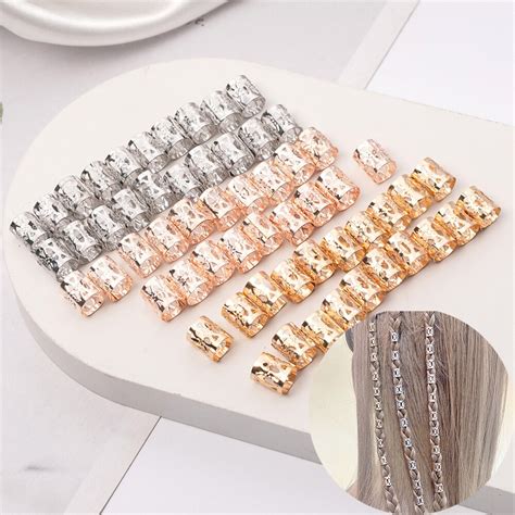 믹스 컬러 헤어 브레이드 드레드 드레드락 비드 클립 커프스 링 쥬얼리 헤어 링 액세서리 헤어핀 장식 20 100 개묶음 Aliexpress