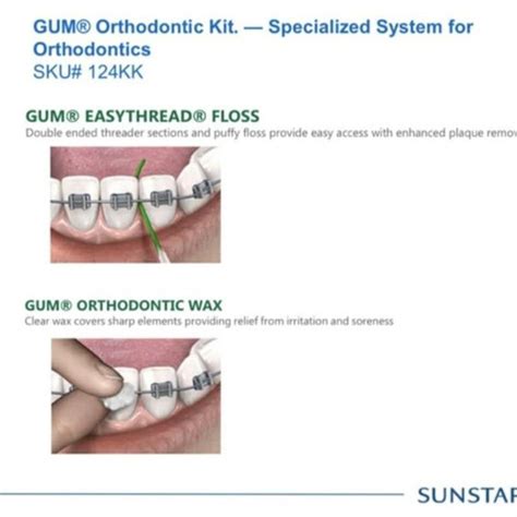 Jual New Gum Ortho Kit Orthodontic Kit Set Original Jakarta Barat