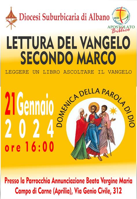 Nella Domenica Della Parola Di Dio Una Lettura Comunitaria Del