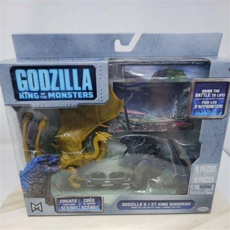Jakks Pacific Godzilla King Of The Monsters And King Ghidorah Toy Figure