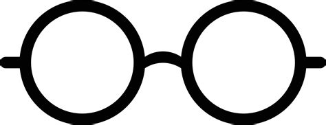 Round Glasses Icon Symbol Vector Set 22085494 Vector Art At Vecteezy