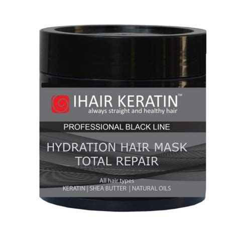 Masca Hidratanta Cu Keratina Ihair Keratin Professional Black Line