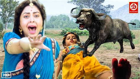 क्या हुआ जब कंस ने भेजा एक राक्षस को भैंसा के रूप में कान्हा को कुचल कर