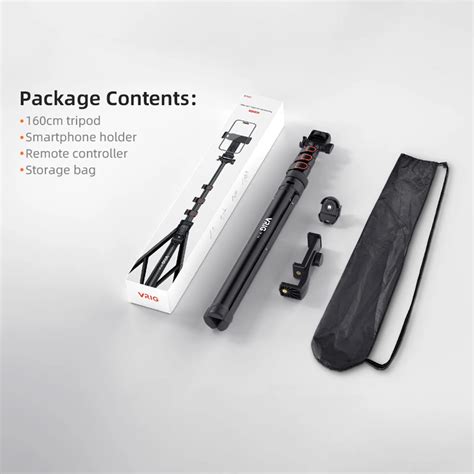 Gậy Selfie Tích Hợp Tripod VRIG TP Cho Điện Thoại Và Máy Ảnh